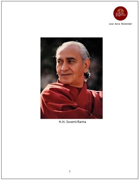 RDI Founder’s Day (20-21 September 2025) | Swami Rama Society